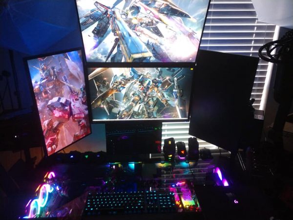 Computers Built into Desks are EPIC! - Computer Station Nation